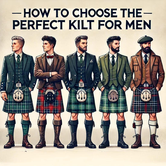 Perfect Kilt for Men - Find the Right Style & Accessories – Kilt Experts